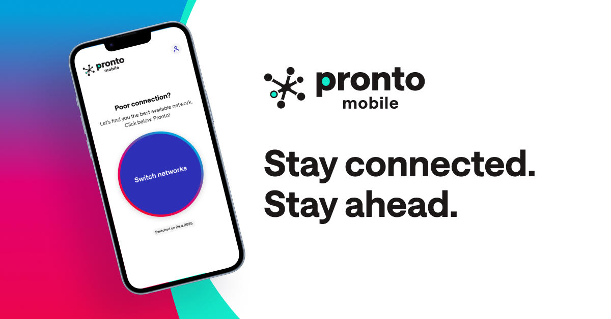 Pronto Mobile | 4 steps to Pronto! Real-Time Network Switching